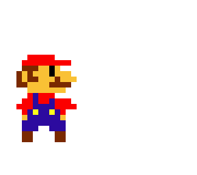 Minecraft Mario Pixel Art