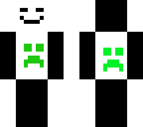 Funny laughing Creeper dude | Minecraft Skin