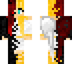 half devil half angel | Minecraft Skin