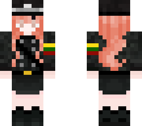 Lithuanian Girl Uniform | Minecraft Skin