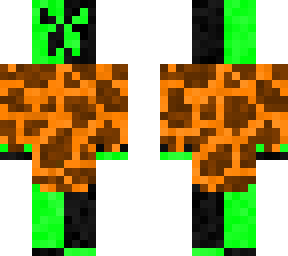Magma armour (Complete!) | Minecraft Skin