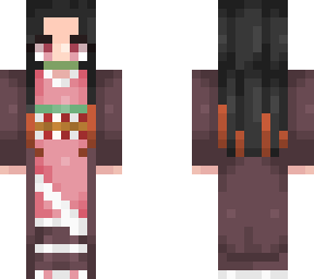nezuko remastered | Minecraft Skin