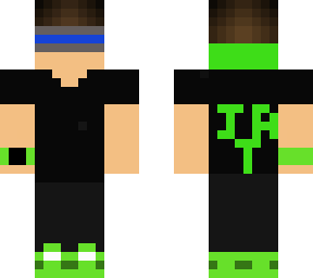 VR Headset Creeper Hunter | Minecraft Skin