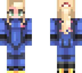 Zero Suit Samus | Minecraft Skin
