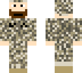ACU with helmet | Minecraft Skin