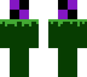 corrupted block on grass | Minecraft Skin