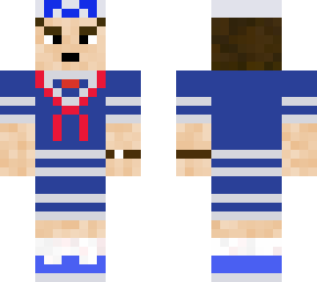 Scoops ahoy Steve stranger things | Minecraft Skin