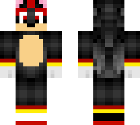 Shadow The Hedgehog | Minecraft Skins