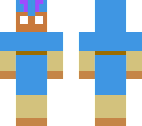 Bloons TD6 Ball Lightning Druid Monkey | Minecraft Skin