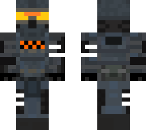 Helghast Riot trooper male | Minecraft Skin