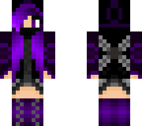 Purple Assassin Revamped | Minecraft Skin