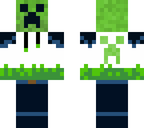 Creeper jacket | Minecraft Skin