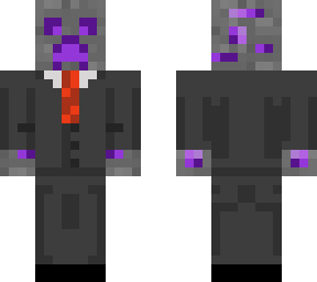 Purple Ore Creeper | Minecraft Skin