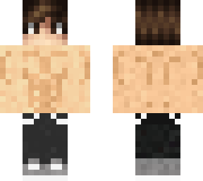 Sun shirtless | Minecraft Skin