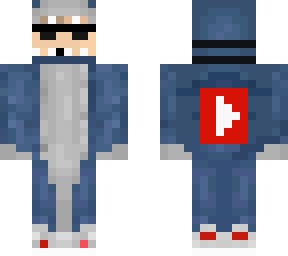 My version of updated 09sharkboy | Minecraft Skin
