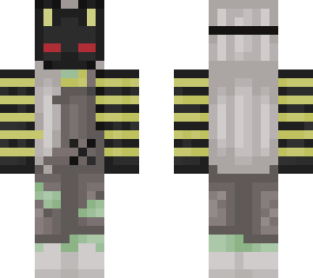 Zombie Bunny Mask | Minecraft Skin