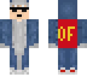 09sharkboy with opyifine cape | Minecraft Skin