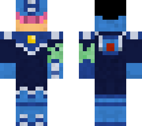 Mega Man Starforce v3 | Minecraft Skin