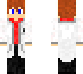 recolor of lab coat altered by rougeofdemise | Minecraft Skin