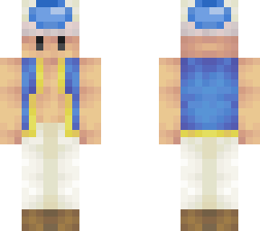 Toad Blue design | Minecraft Skin