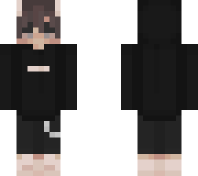 Aesthetic dark boy | Minecraft Skin