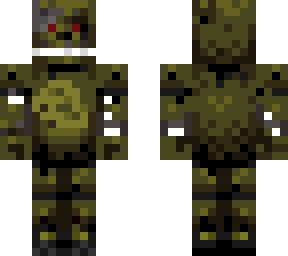 Blood thirsty spring trap | Minecraft Skin