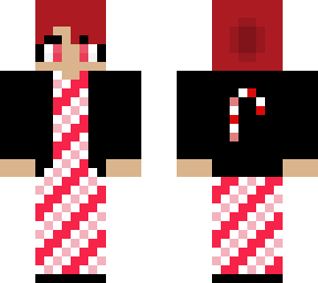 Candy Cane Girl | Minecraft Skin