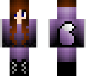 Girl halloween wolf skin | Minecraft Skin