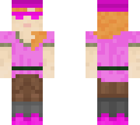 Pink Alex | Minecraft Skin