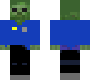 bob the friendly zombie | Minecraft Skin