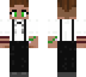 Butch Woman in Suit | Minecraft Skin