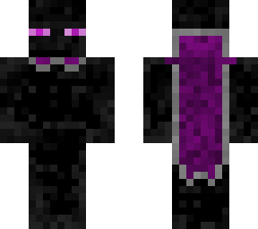 Enderman w/ cape | Minecraft Skin