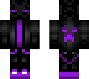 enderman with jacket | Minecraft Skin