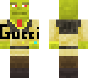 gucci shrek | Minecraft Skin