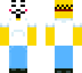 hacker homer | Minecraft Skin