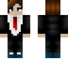 Man in a suit - Slick haircut | Minecraft Skin