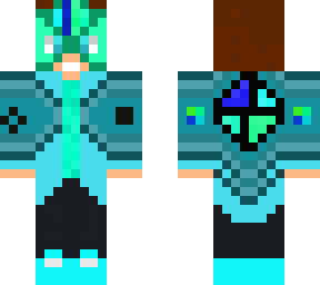 Entity boy cyan | Minecraft Skin
