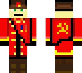 Communist Minecraft Skin