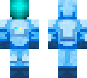 Blue Spacesuit | Minecraft Skin
