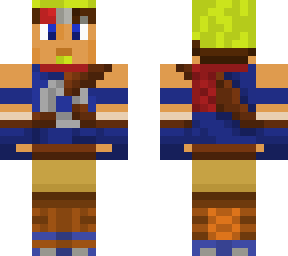 Jak From Jak And Daxter | Minecraft Skin