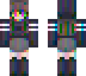 Look up Chromatic aberration | Minecraft Skin