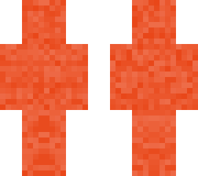 Orange wool | Minecraft Skin
