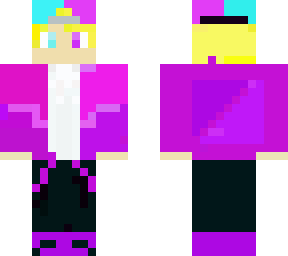 Purple fire | Minecraft Skin