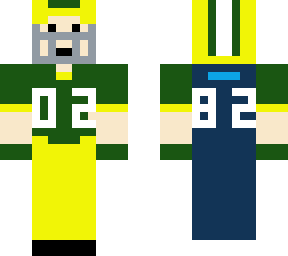 Aaron Rodgers WIP | Minecraft Skin