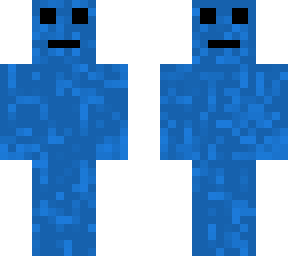 blue man | Minecraft Skin