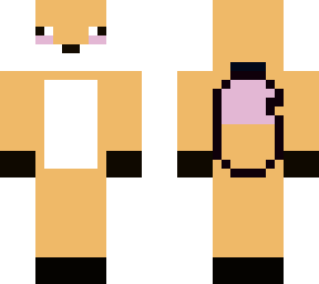Cute fox | Minecraft Skin