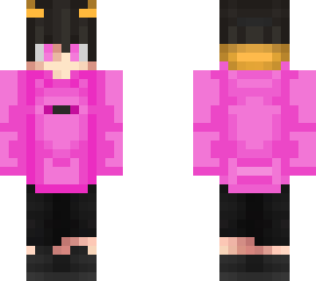 Cute Pink Devil | Minecraft Skin