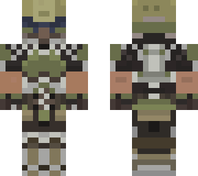 DOOM 3 DOOM Marine | Minecraft Skin