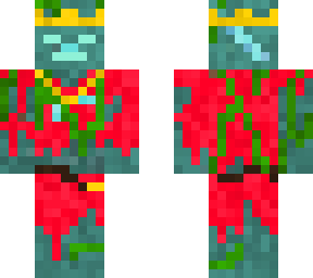 The king of the drowned! | Minecraft Skin