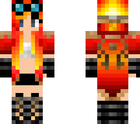 Blacksmith Blue goggles | Minecraft Skin